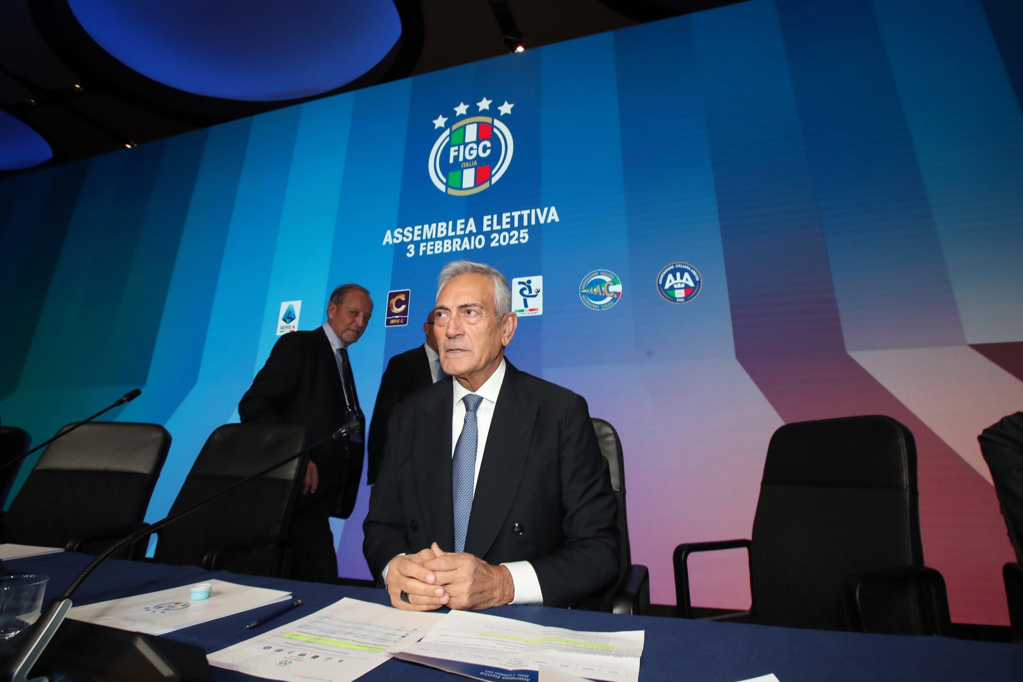 Gravina rieletto alla presidenza della FIGC con il 98,7% dei voti ...