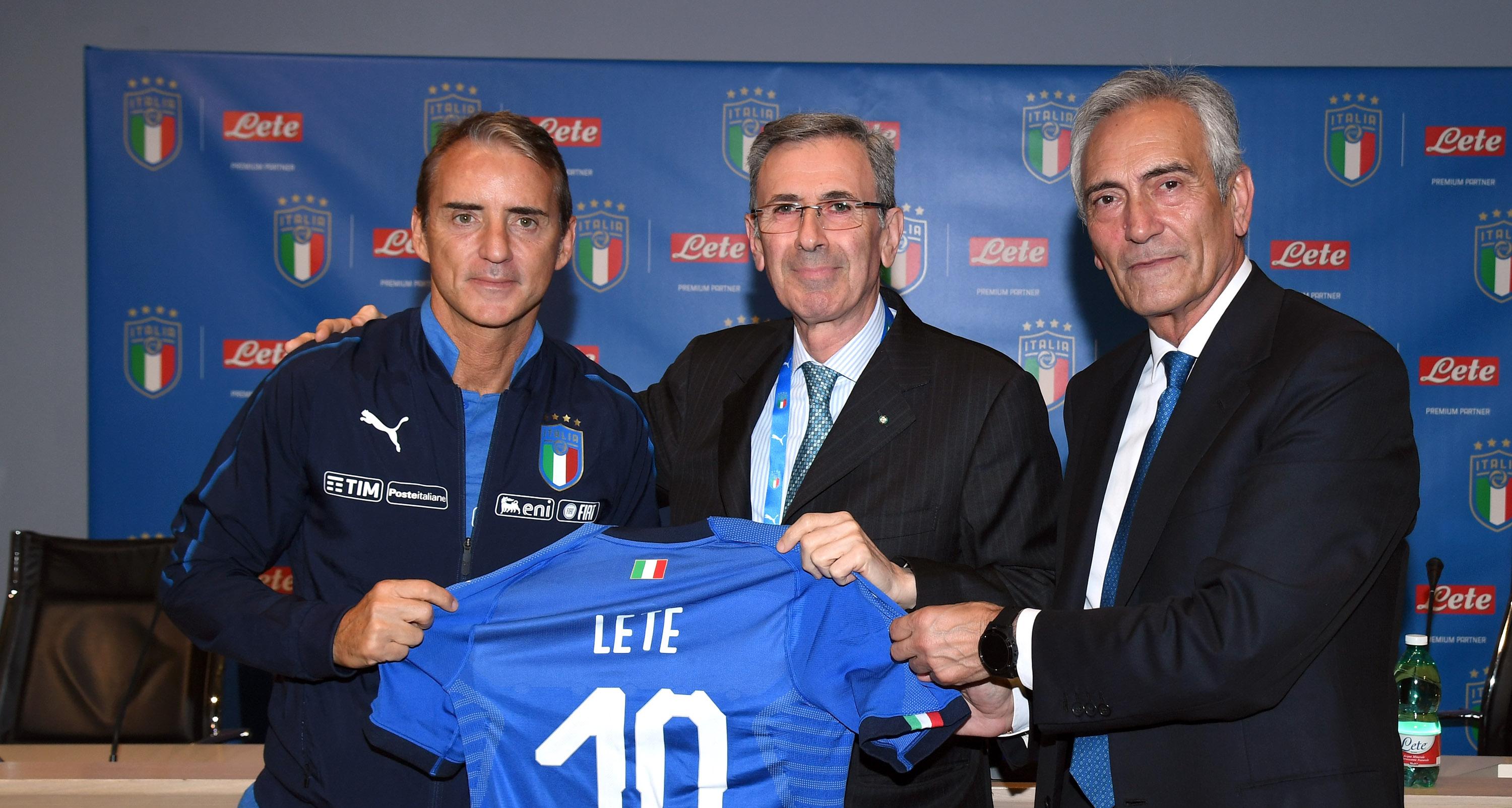 Lete rinnova l'accordo con la Figc: fino al 2022 sarà premium partner ...