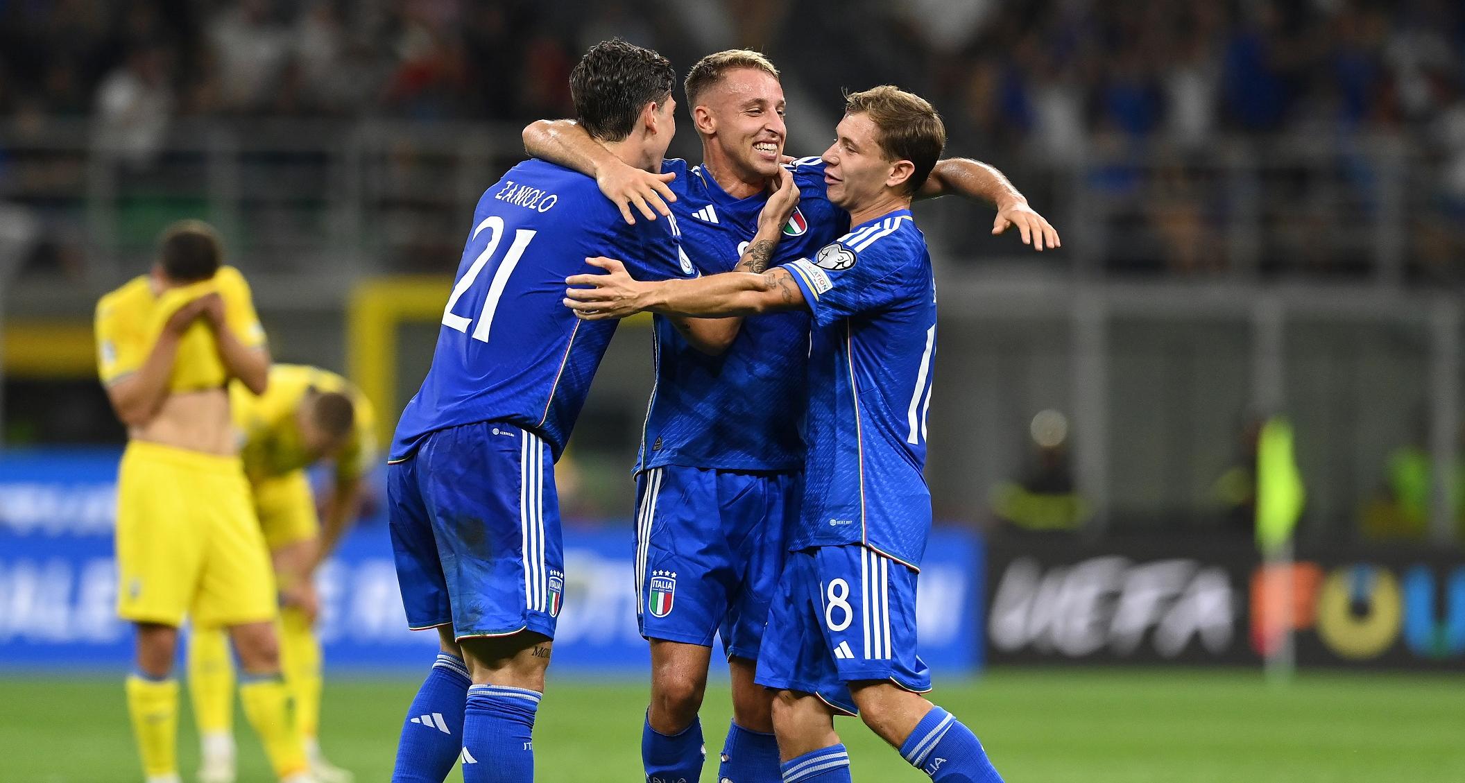 San Siro fa festa con gli Azzurri, una doppietta di Frattesi regala all ...