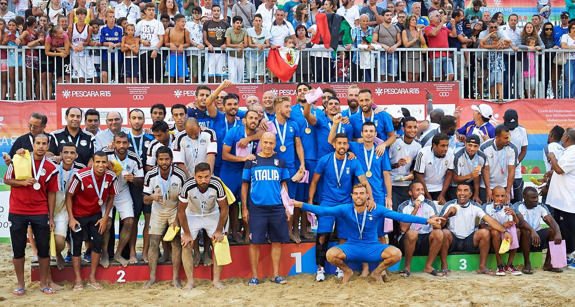 Giochi del Mediterraneo: l'ItalBeach è d'ORO!