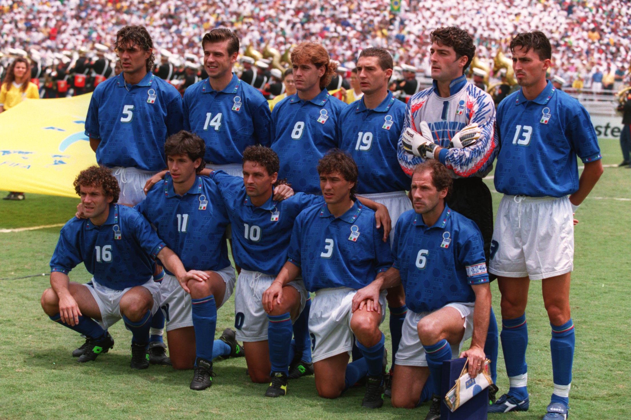 Almanacchi Azzurri: il 17 luglio 1994 l'Italia sfidava il Brasile nella ...