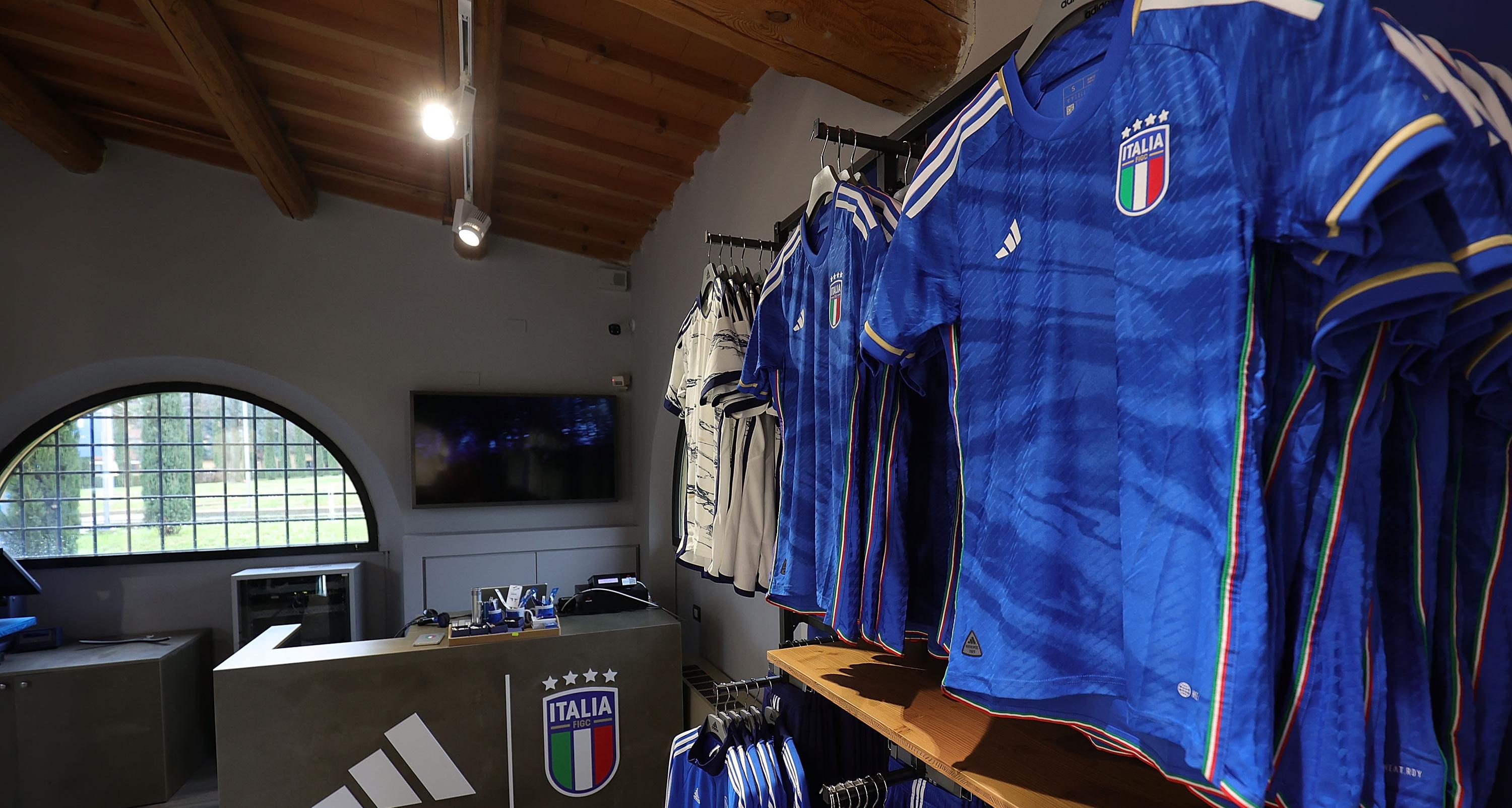 New FIGC shop open inside Museo del Calcio dedicated to adidas partnership