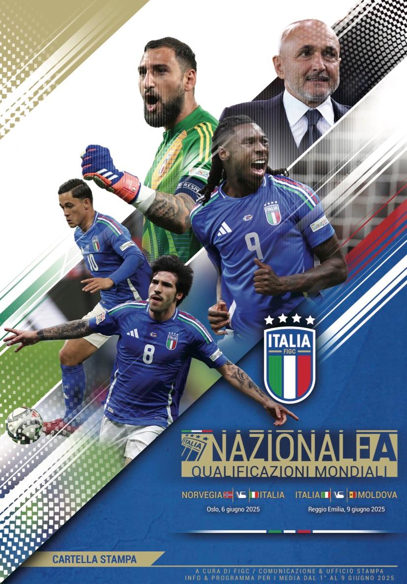 Online il media kit sulle prossime gare della Nazionale A con Norvegia ...