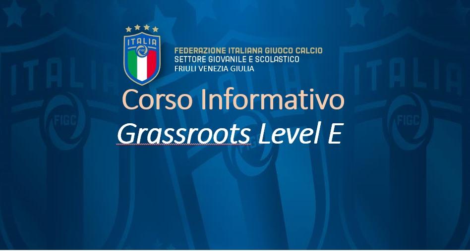 Corso Grassroots Livello E per Istruttori - ammessi