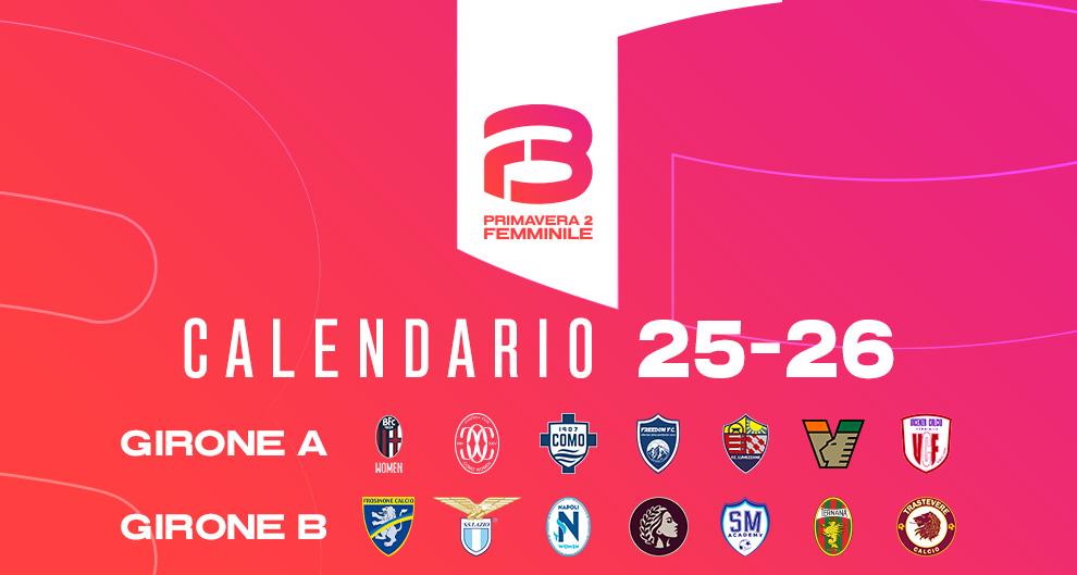 Primavera 2 Femminile, il calendario. Quattordici squadre, una ...